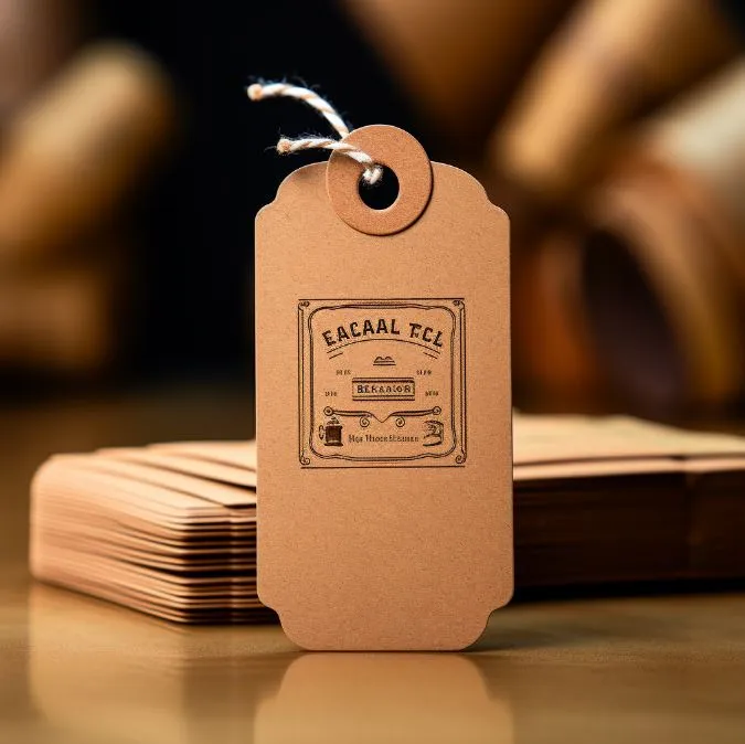 Precios de Etiquetas de cartón Kraft ¡Una Elección Sostenible!